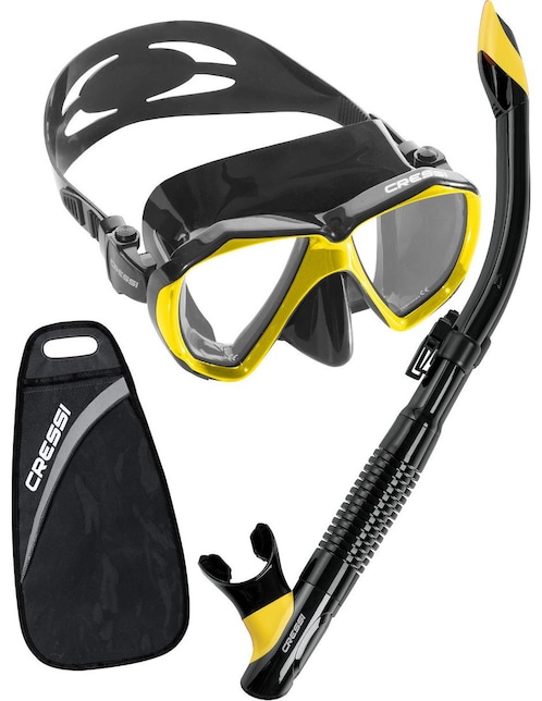 Combo Snorkel Cressi Ranger & Tao 1