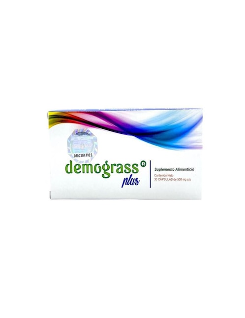 Suplemento alimenticio Demograss de 30 cápsulas 1