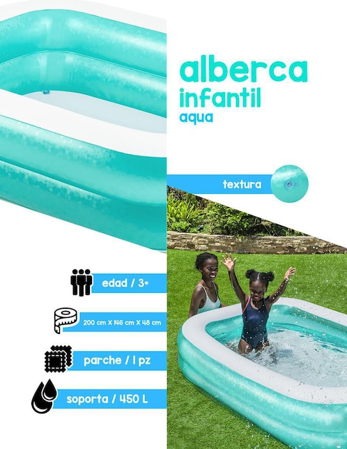 Alberca Bestway inflable 2