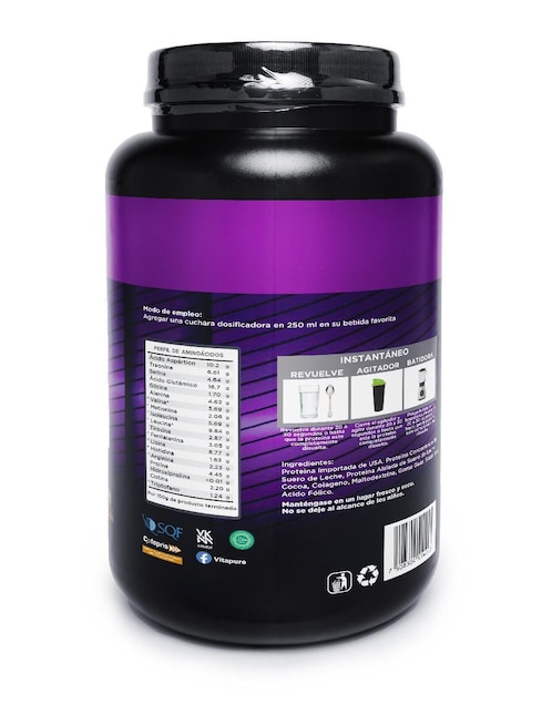 Women Protein Vitapure con proteína whey isolate y vitaminas sabor ...