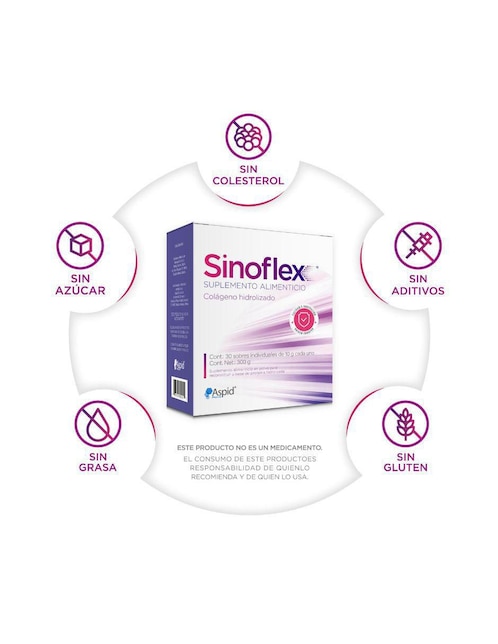 Sinoflex® Kit Sinoflex con colágeno hidrolizado de 900 g 3