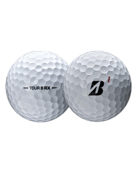 Docena de pelotas blancas Bridgestone Golf Tour B RX