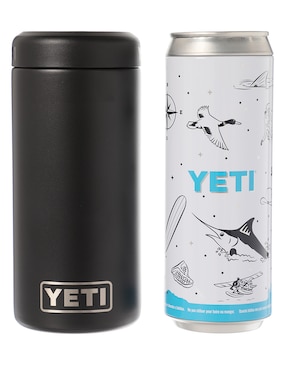 Termo Yeti porta latas de acero inoxidable con tapa rosca