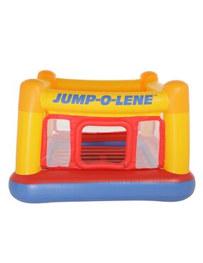 Brincolin inflable forma cuadrada Intex